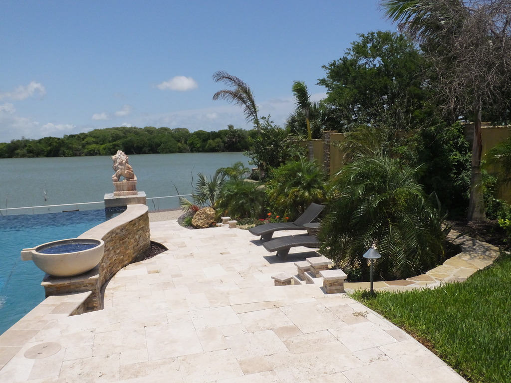 Travertine Tuscan Landscape Design