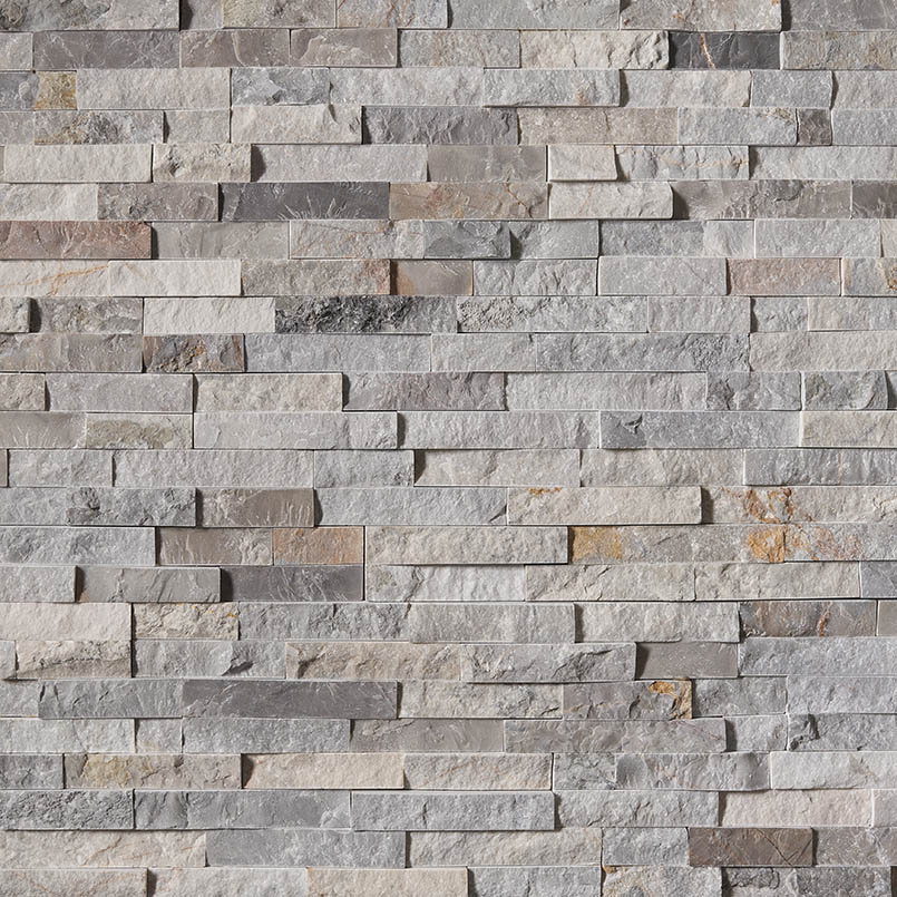 Sunset Silver Stacked Stone Ledger - Natural Stone US